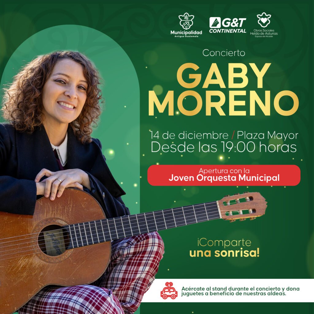 Gaby Moreno en Antigua Guatemala - guatemelate.com